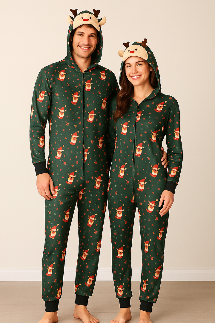 Matching Pyjamas Couple | Partner & Pärchen Schlafanzug – Cosy Family